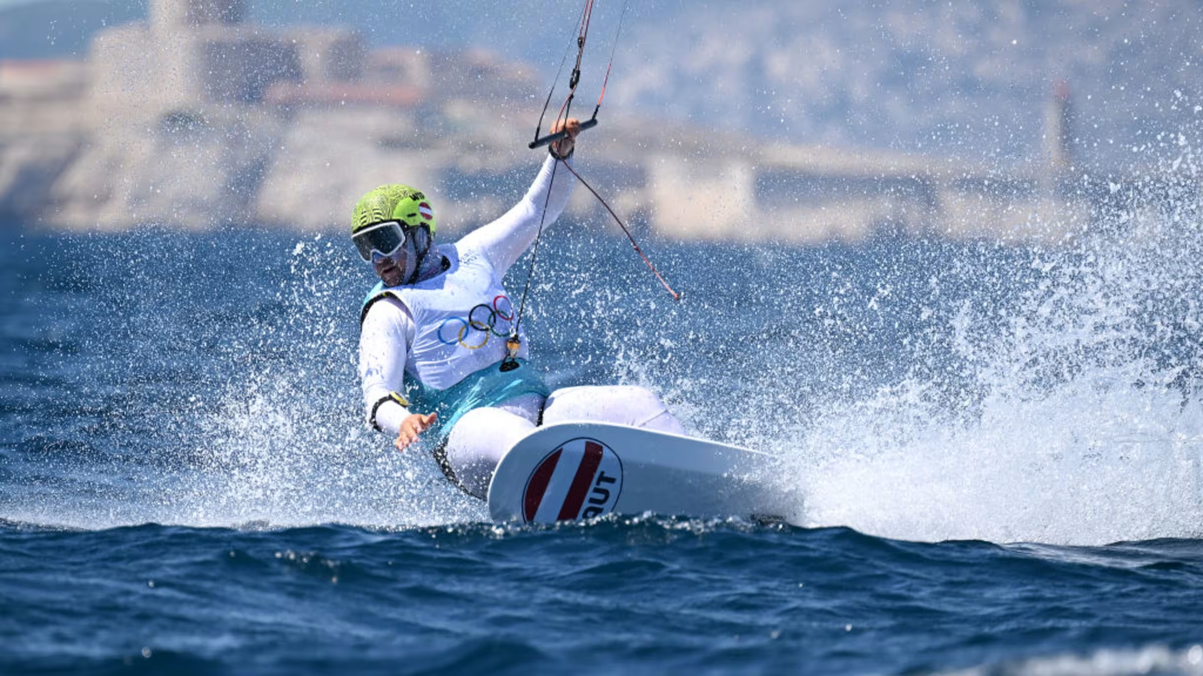 Men’s Kite Surfing in the Paris Olympics: Valentin Bonus of Austria ...