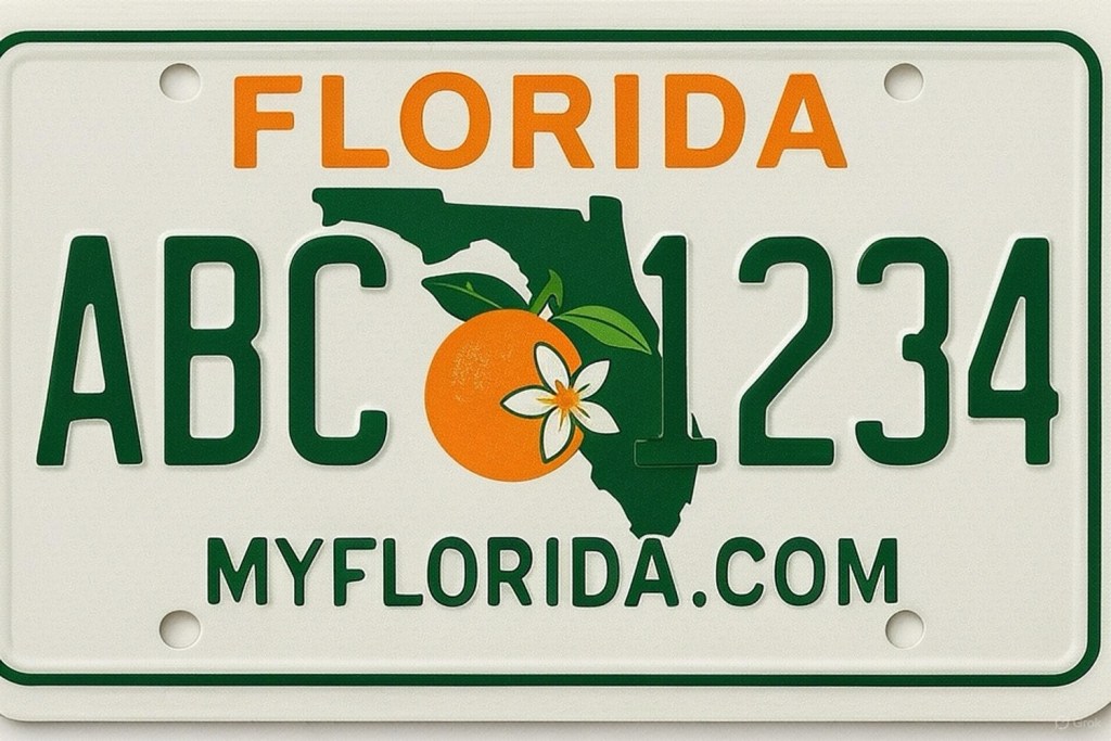 New Florida License Plate Changes for the Standard Style – Autisticana
