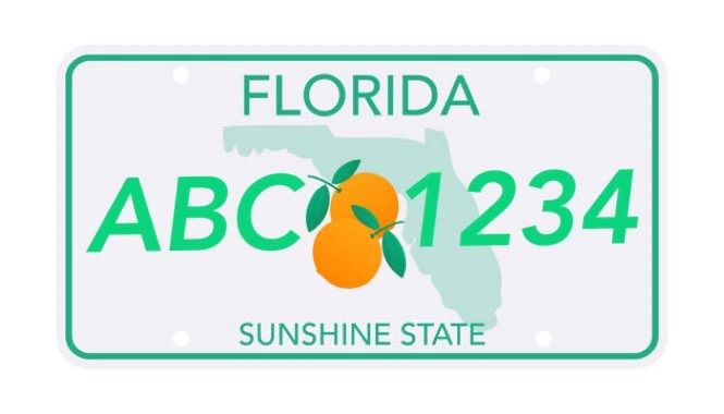 New Florida License Plate Changes for the Standard Style – Autisticana