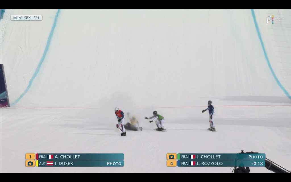 2026 Olympics Men's Snowboard Cross Semifinal 1 Recap